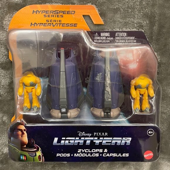 Disney | Toys | Disney Pixar Lightyear Movie Zyclops Pods Figure Pack ...